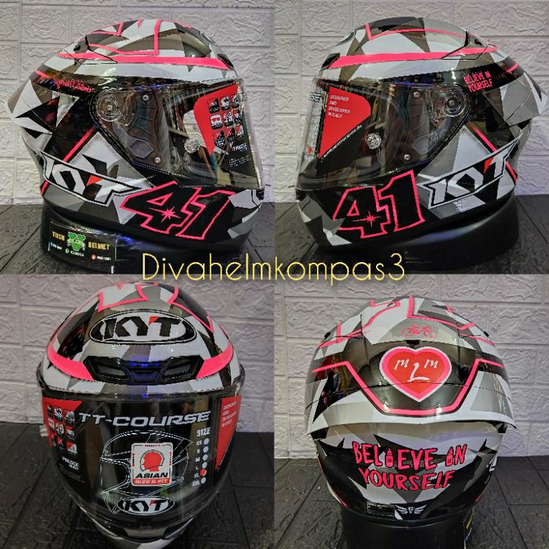 Jual HELM KYT TT COURSE REPAINT ALEIX ESPARGARO|KYT TTC MOTIF APRILIA ...