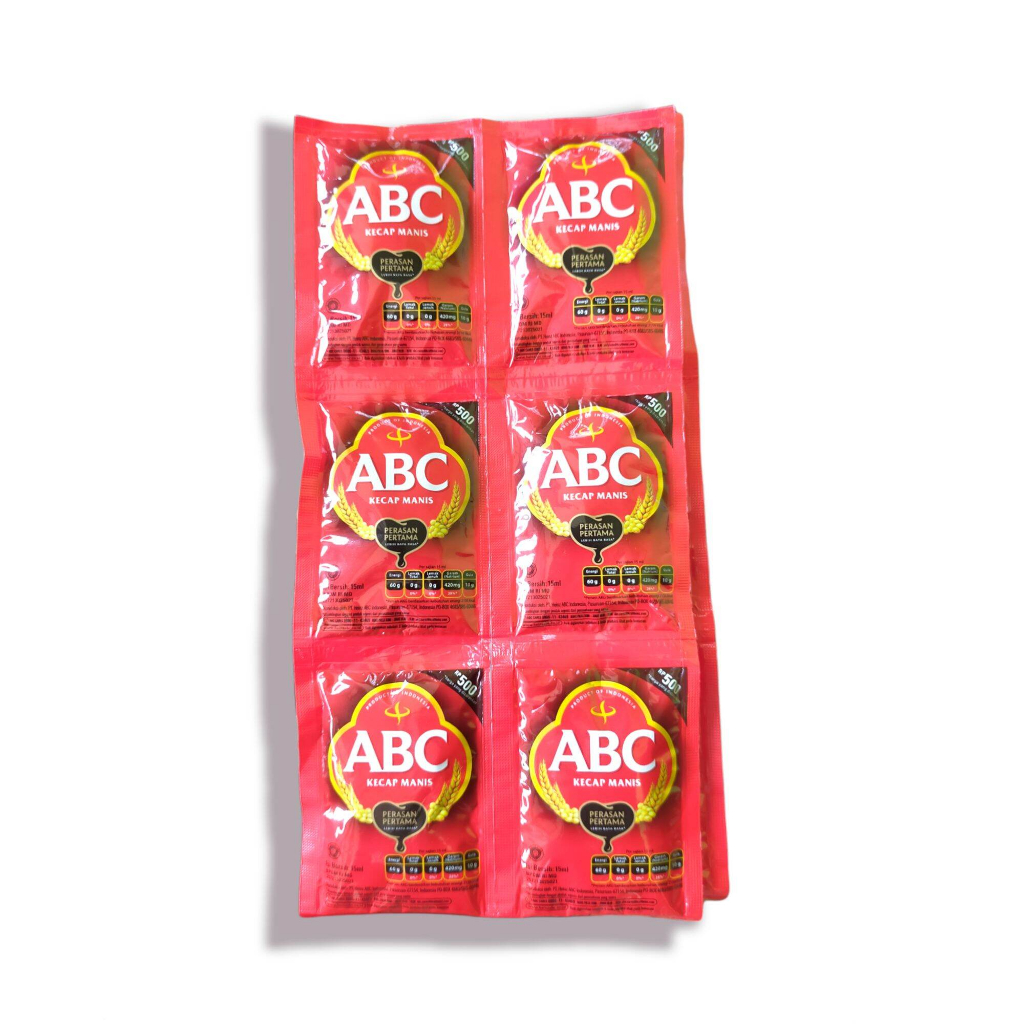Jual KECAP ABC 15 ML x 1 LUSIN (12 PCS) KECAP SACHET MANIS | Shopee ...