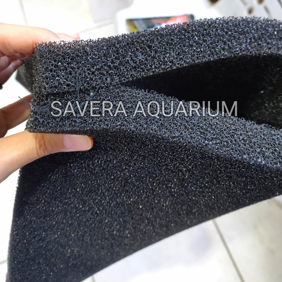 Jual BUSA HITAM 50x50 CM - BIOFOAM - MEDIA FILTER KOLAM - TEBAL 5 CM ...