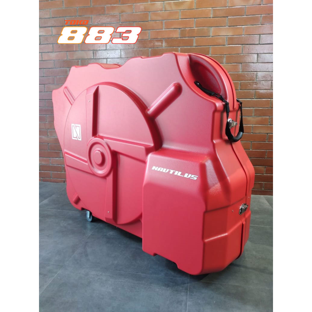 Jual Bike Box Hard Case NAUTILUS Easy Fit Tanpa Lepas Dropbar | Shopee ...