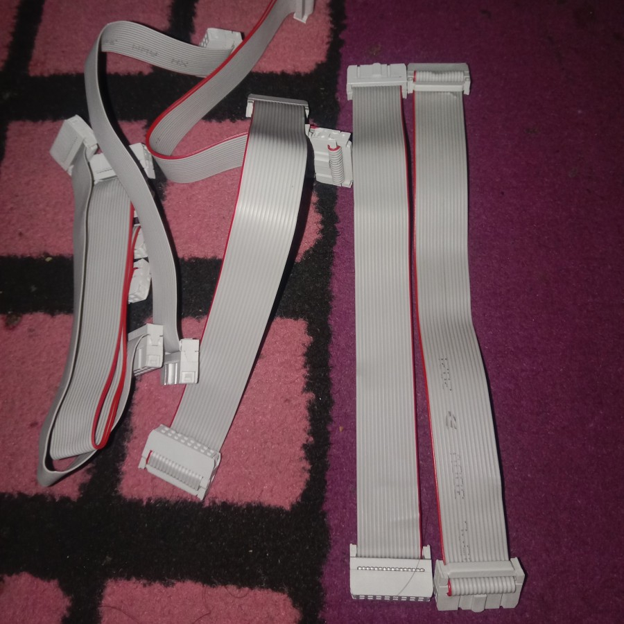 Jual kabel data 16 pin modul running text panjang 20cm | Shopee Indonesia