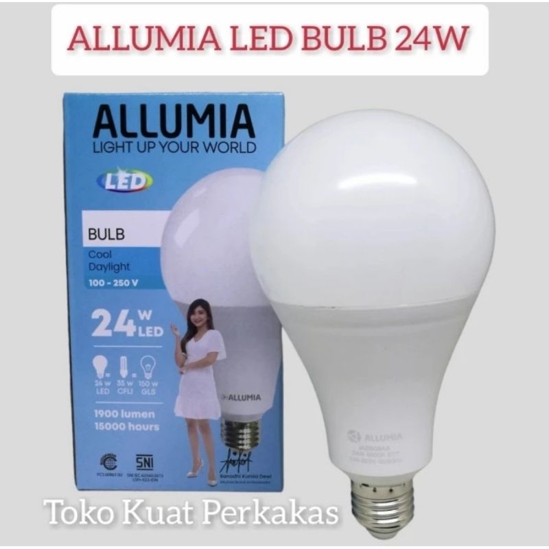 Jual Lampu ALLUMIA Bulb 24W Cool daylight 24 Watt lampu bohlam LED ...