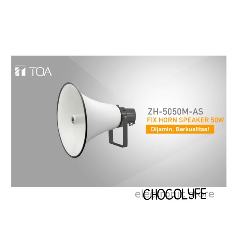 Jual SPEAKER CORONG TOA 50 WATT MATCHING ZH 5050M AS TOA MASJID | Shopee Indonesia