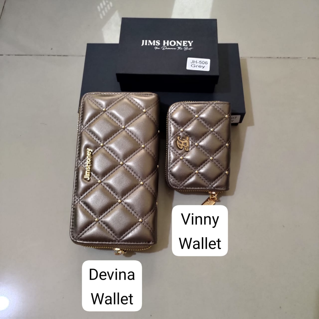 Jual Jims Honey - Devina Wallet (Free Box) & Vinny Wallet (Free Box ...