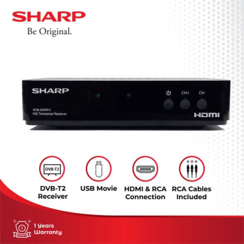 Jual SHARP STB DD001i SHARP SET UP BOX TANAKA STB MATRIX STB POLYTRON ...