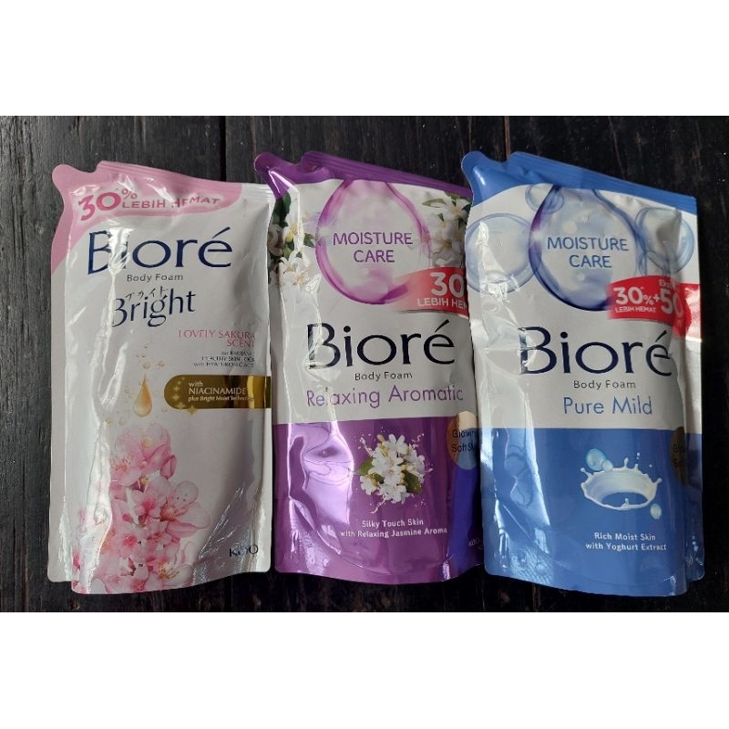 Jual Biore Body Foam Sabun Biore 800 ml | Shopee Indonesia