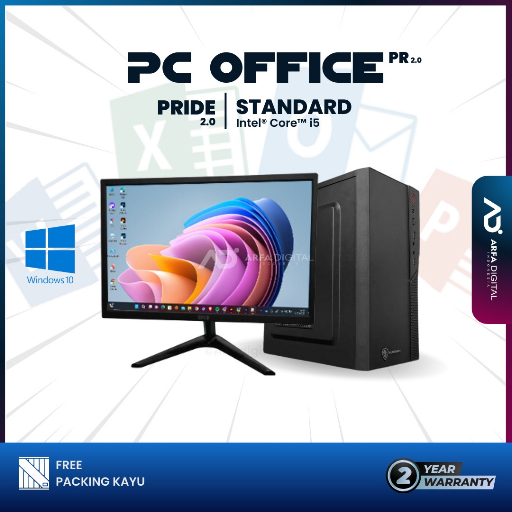 Jual Komputer Full Set Murah Intel Core I5 Ram 8GB SSD 120GB HDD 500GB ...