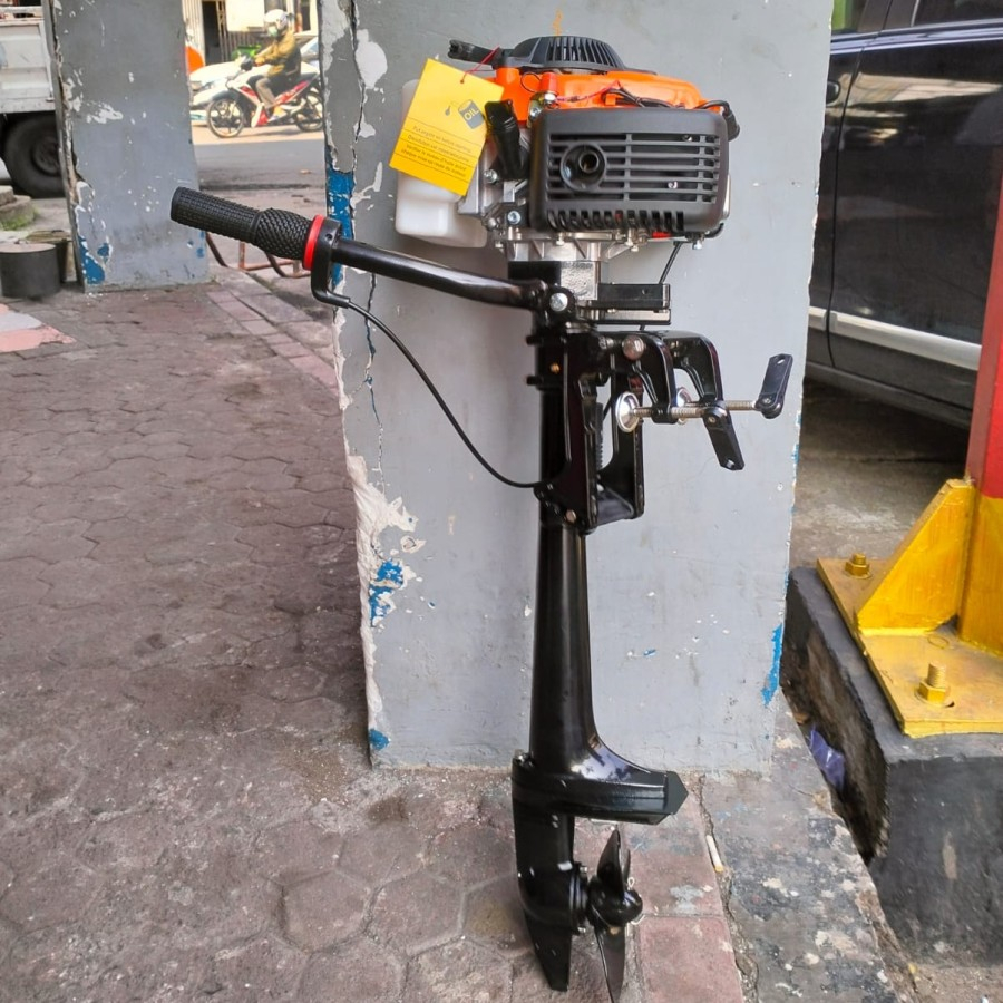 Jual Mesin Tempel Matsumoto MOB-850G / Outboard Matsumoto 5HP (4Tak) | Shopee Indonesia