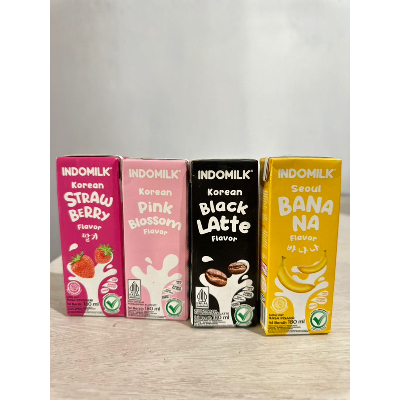 Jual INDOMILK SUSU KOTAK UHT 180ML | Shopee Indonesia