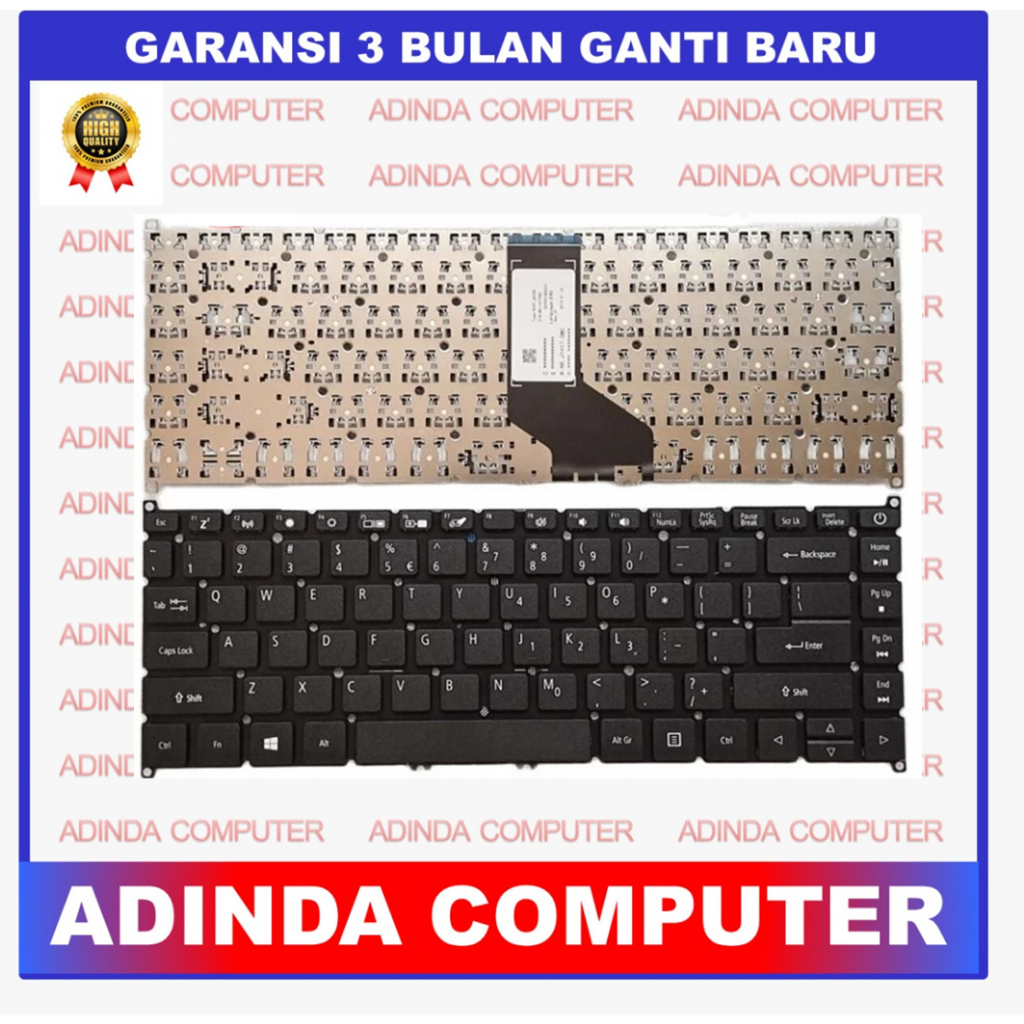 Jual Keyboard Acer Aspire 3 A314-33 A314 A314-31 A314-41 A514 A514-52 ...