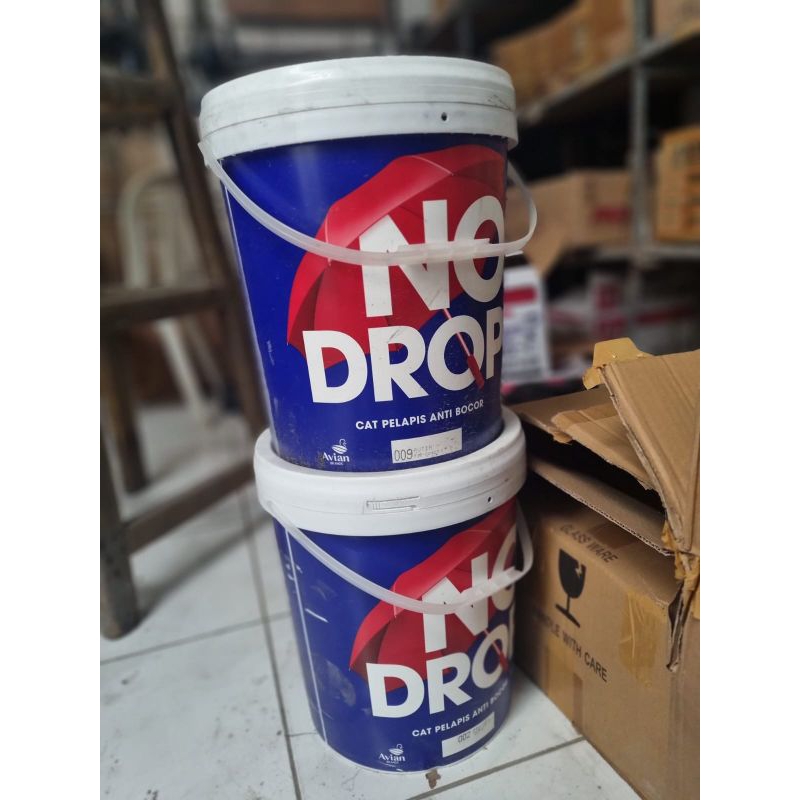 Jual No drop 1pail 20kg cat pelapis anti bocor | Shopee Indonesia