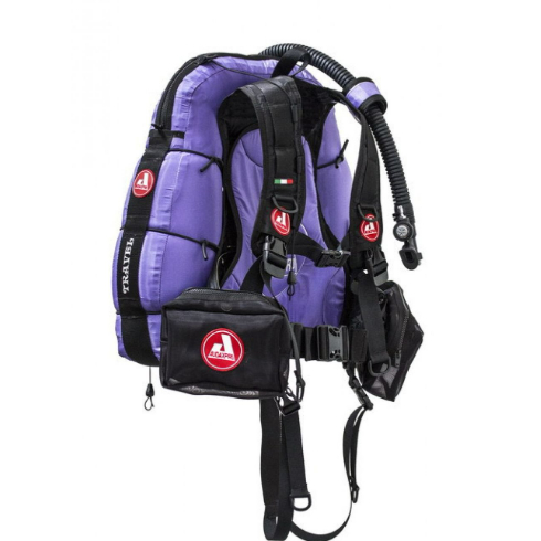 Jual BCD AUDAXPRO TRAVEL 15 - Alat Diving - Alat Selam - Purple ...