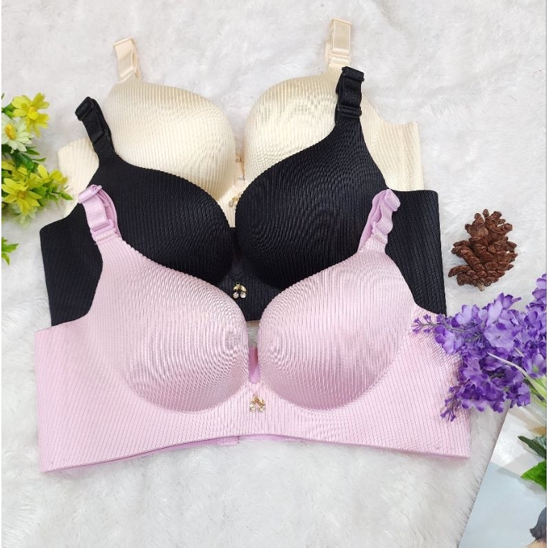 Jual Bra Wanita Seamless Bra Busa Tipis Tanpa Kawat Bra Push up 1315 | Shopee Indonesia