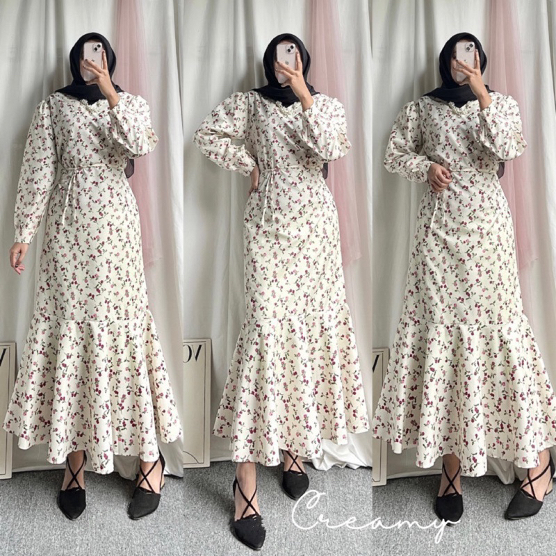 Jual AIMEL FISHTAIL MAXI DRESS XL (LD 100, P 133) | Shopee Indonesia