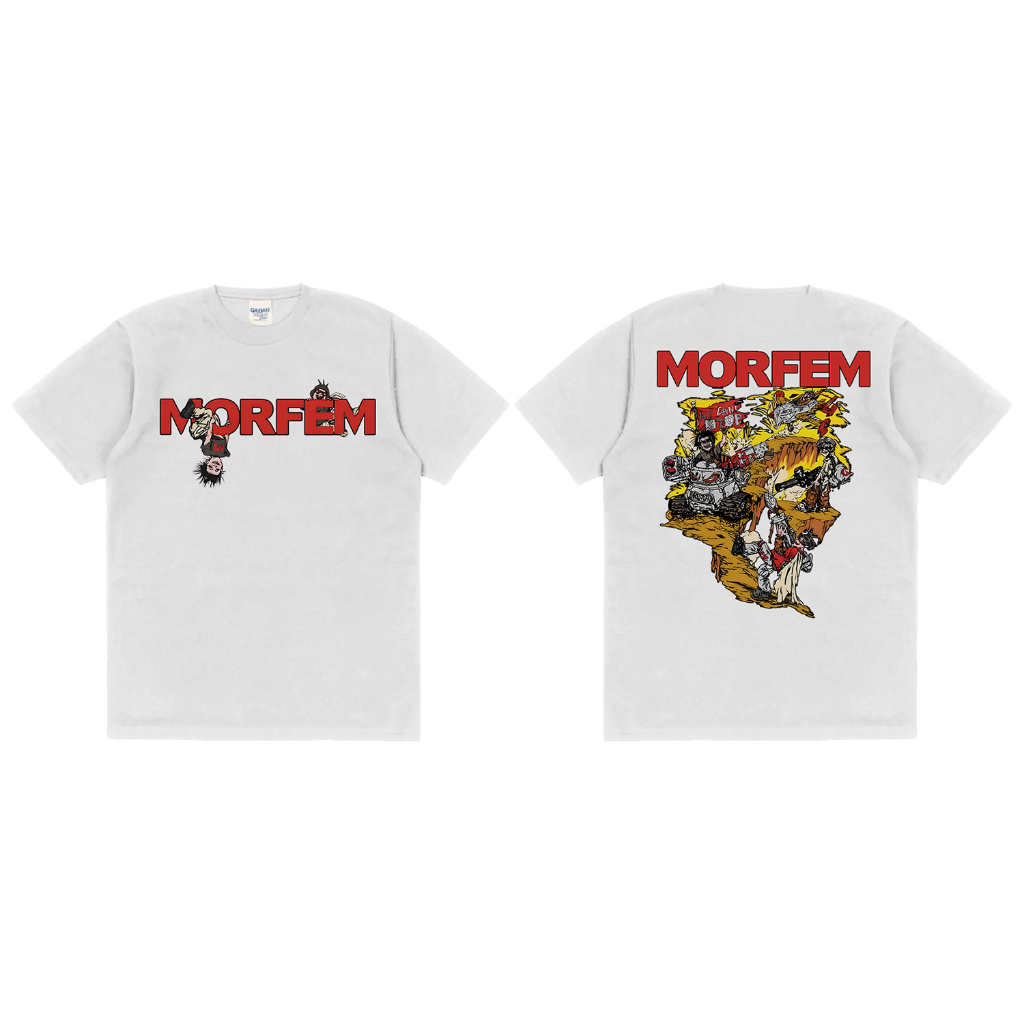 Jual Rockerstar T-shirt Band Morfem - Little Rascal Logo | Kaos Musik ...