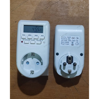 Jual Programmable Digital Timer Switch Weekly Stop Kontak Minggu 16 Program | Shopee Indonesia