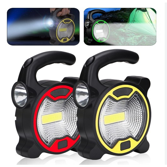 Jual Lampu Emergency Senter COB LED T-915 WORKLIGHT Portable Nyala ...
