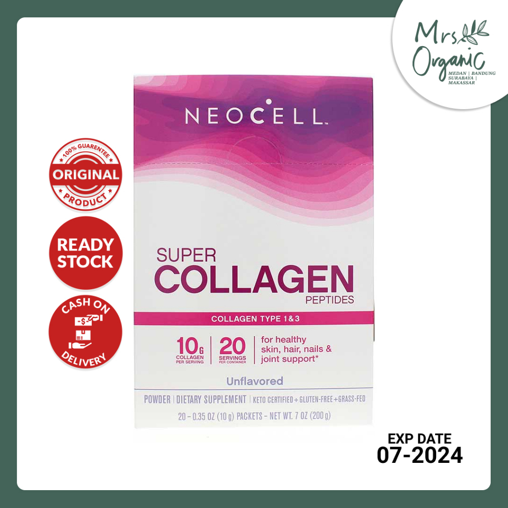 Jual Neocell Collagen Type 1 & 3 Stick Pack, 10 gr (Isi 20) | Shopee ...