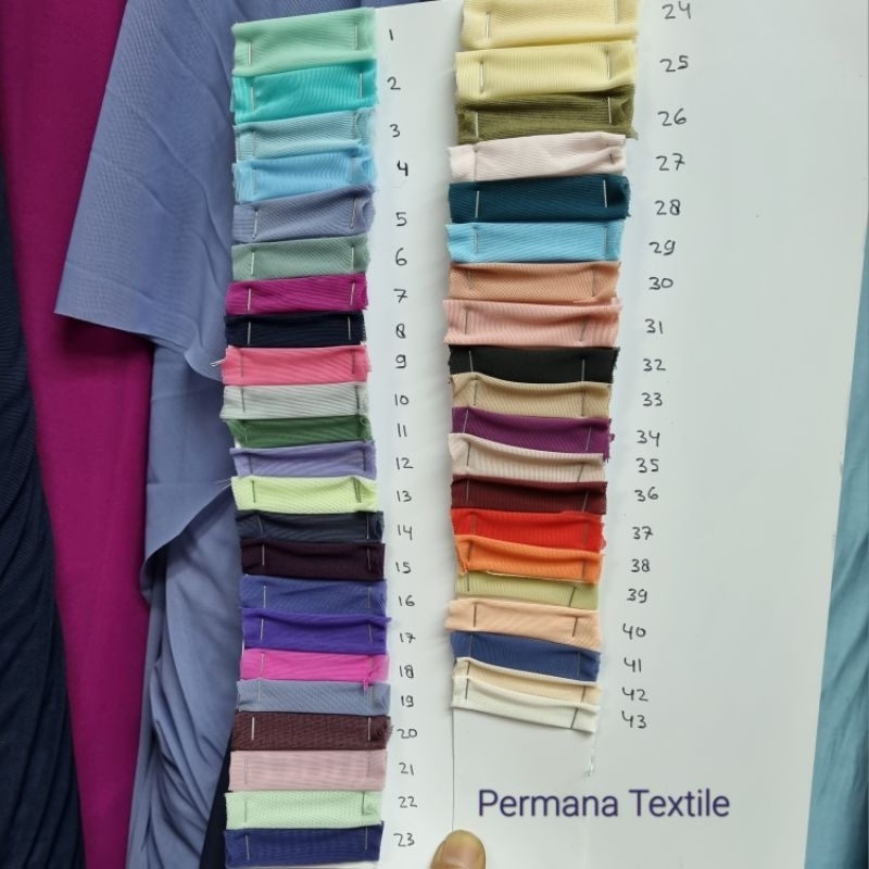 Jual Kain Tile Stretch | Tulle Spandek Korea | Bahan Mesh Polos Halus ...