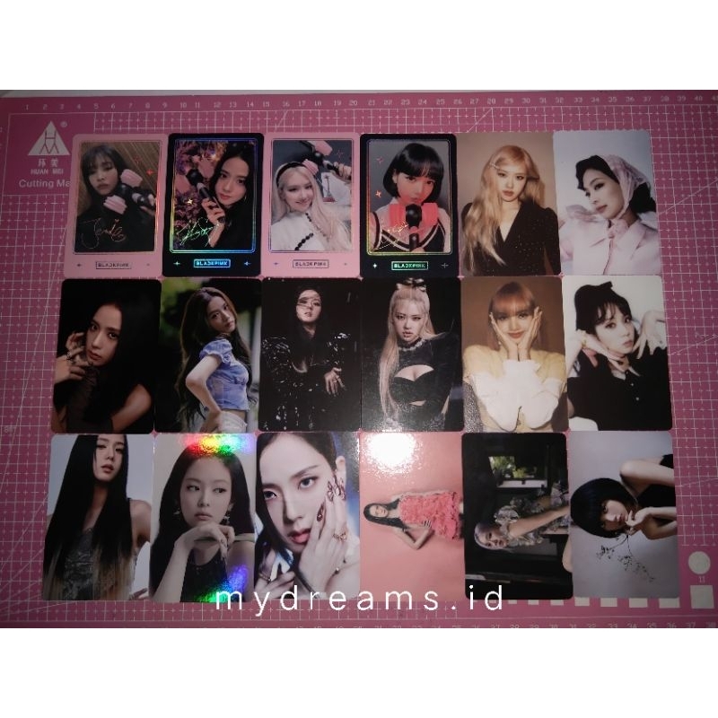 Jual [READY] PC PHOTOCARD BLACKPINK OFFICIAL BORN PINK, WELCOMING,SUMMER DIARY,POB KTOWN,APPLE ...
