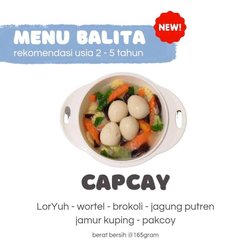 Jual Menu Balita (2-5 tahun) - Katering Anak Sehat - Bekal Sekolah ...