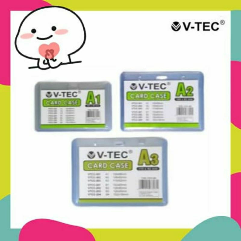 Jual [ PAK ISI 20 ] ID CARD CASE V-TEC VTCC-303-A3 | Shopee Indonesia