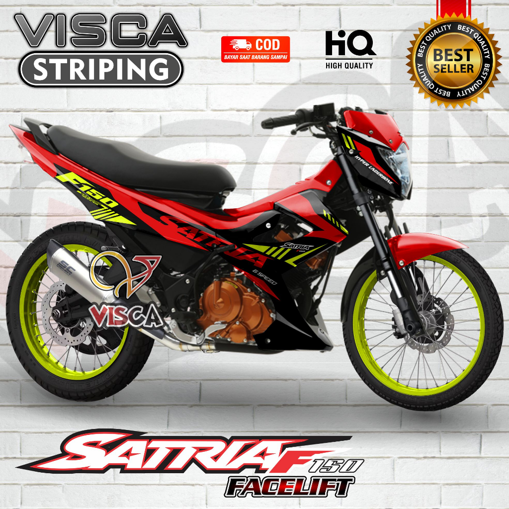 Jual Decal Satria FU Facelift Full Body - Stiker Satria FU Facelift ...