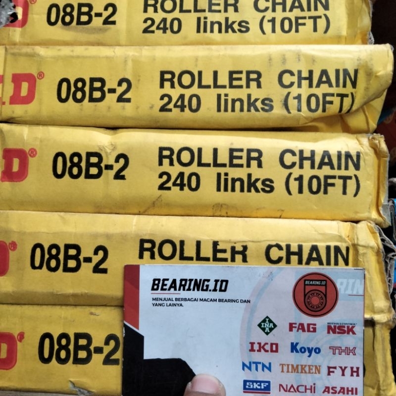 Jual Rantai RS 08B-2 DOUBLE DID JAPAN ROLLER CHAIN ORIGINAL | Shopee Indonesia