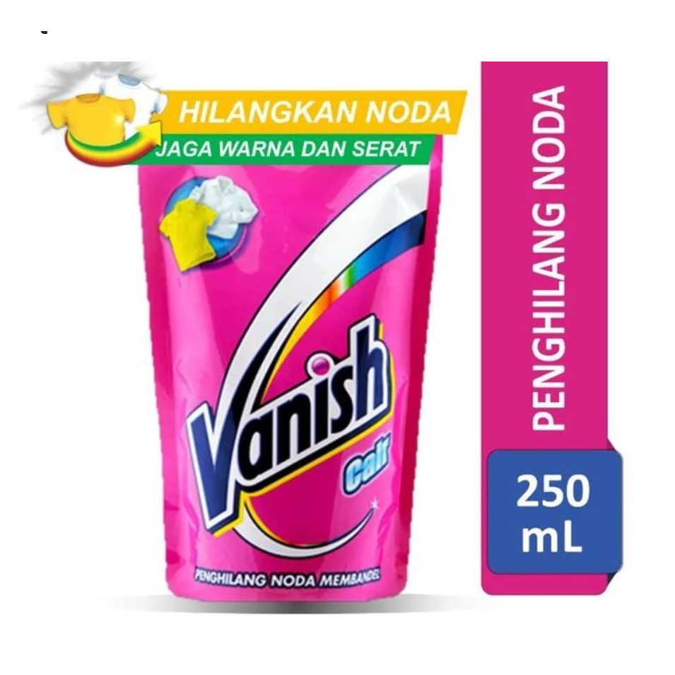 Jual Vanish Pink Penghilang Noda Refill Pouch 250ml | Shopee Indonesia