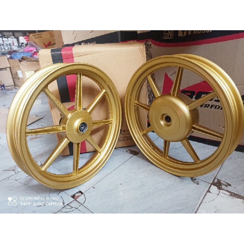 Jual Velg Racing Pelek Racing Rossi palang 8 Comet Beat Scoopy Vario ...