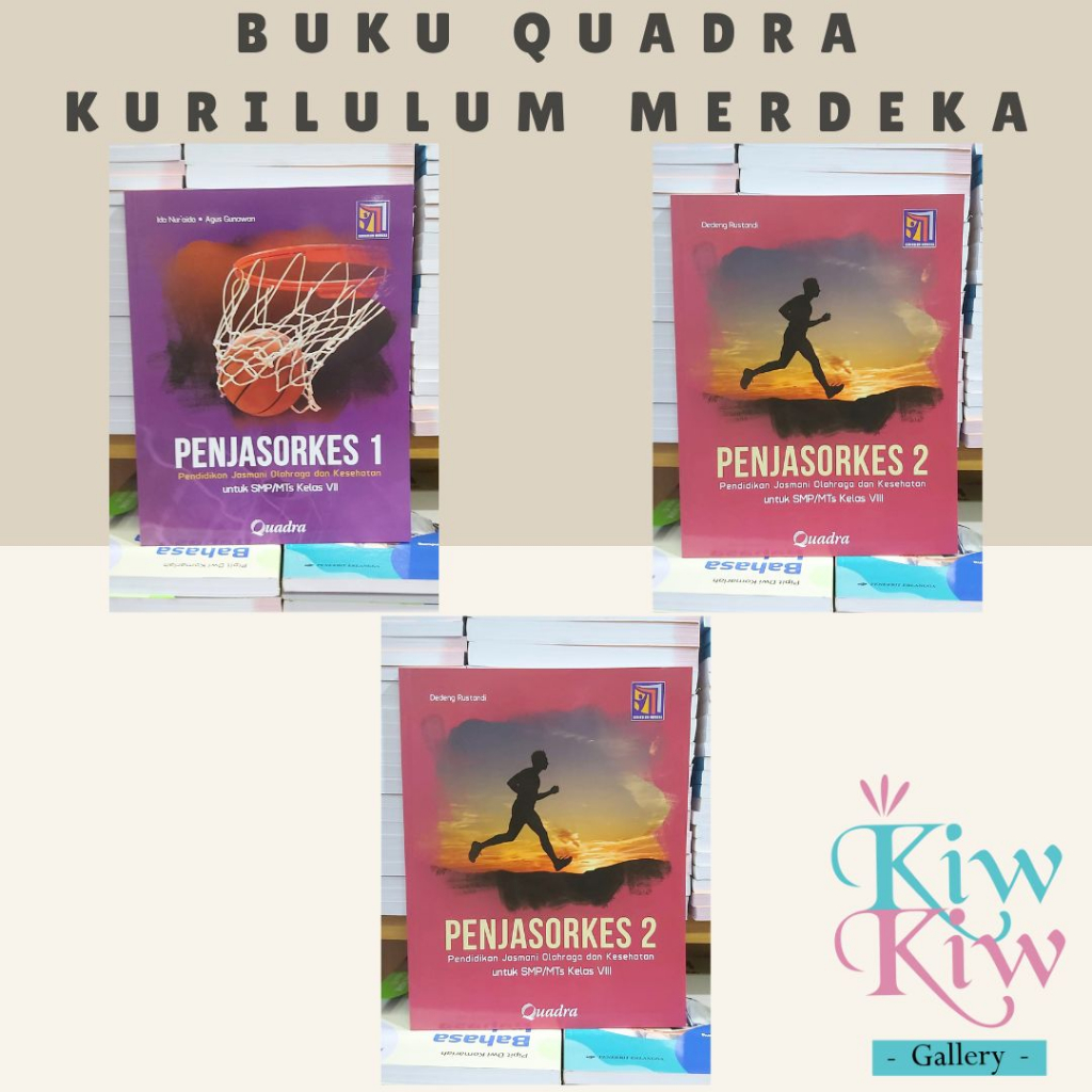 Jual Buku Penjasorkes PJOK Kelas 7, 8, 9 SMP/MTS Kurikulum Merdeka - Quadra | Shopee Indonesia