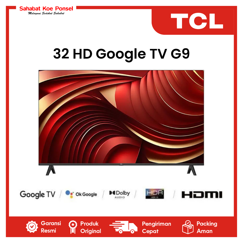 Jual TCL 32 Inch Google TV - HD - Dolby Audio - Google Play/Netflix/Youtube - Wifi/Bluetooth ...