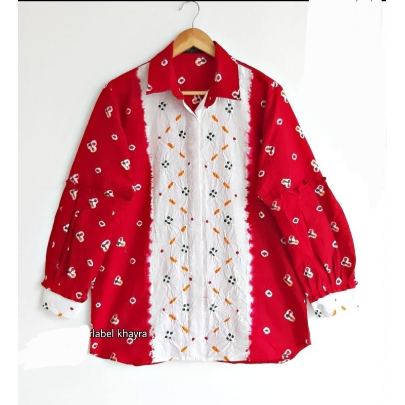 Jual BLUS ATASAN BATIK JUMPUTAN MERAH PUTIH 17 AGUSTUS BATIK KERJA ... Jual BLUS ATASAN BATIK JUMPUTAN MERAH PUTIH 17 AGUSTUS BATIK KERJA ...