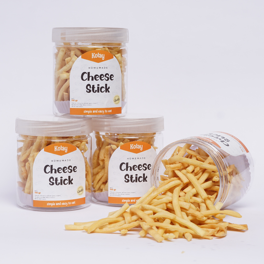 Jual Stik Keju Edam | Cheese Stick Kolay | Renyah dan mudah dikonsumsi ...