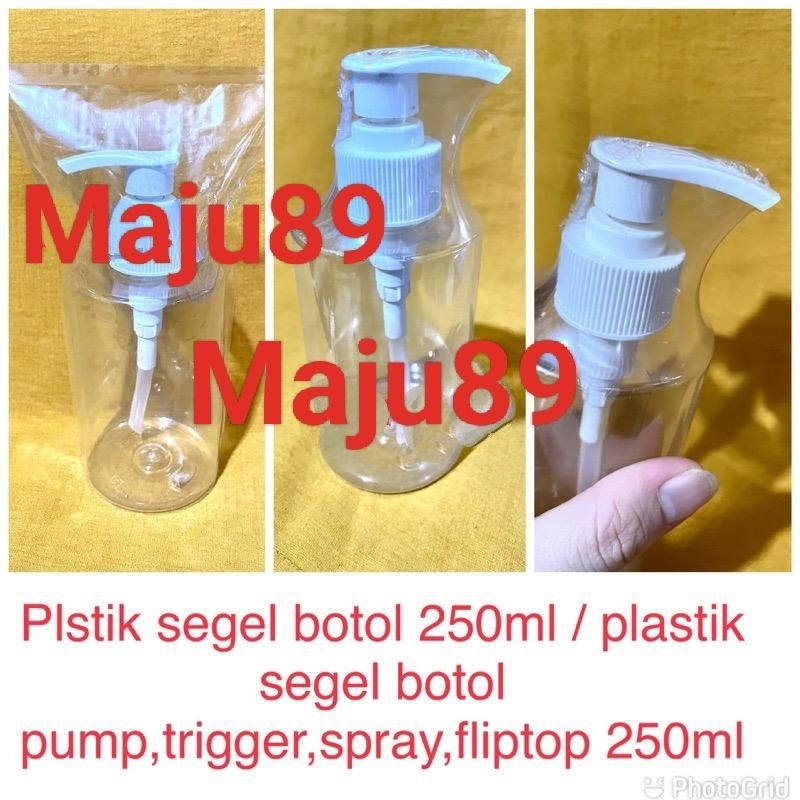 Jual Plastik segel botol pump 250ml Plastik segel botol 250ml seperti ... Jual Plastik segel botol pump 250ml Plastik segel botol 250ml seperti ...