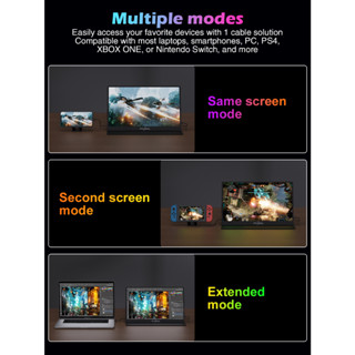 Jual GOOJODOQ Portable Monitor for Laptop 15.6'' 1920*1080P 4K FHD IPS ...