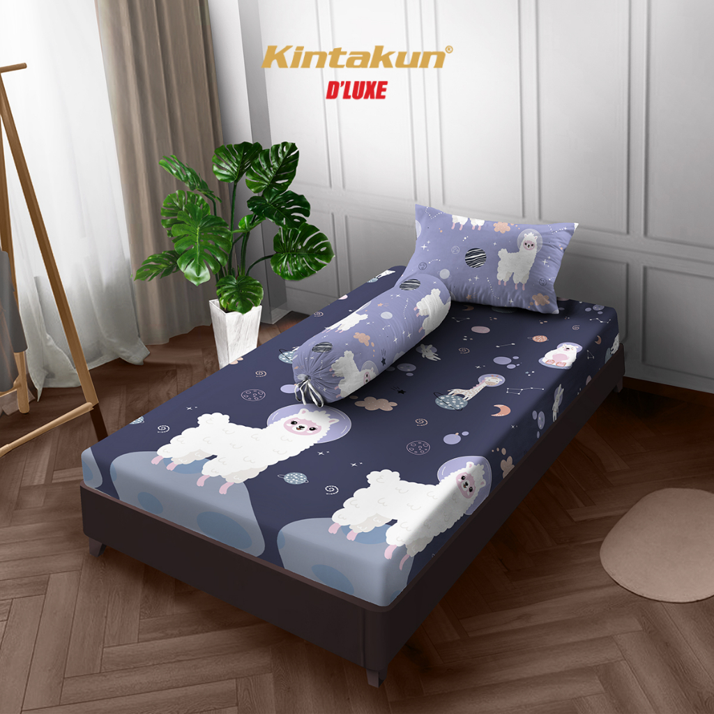 Jual Kintakun Sprei Fitted 90/100/120 Viuna Aesthetic Dluxe Microtex ...