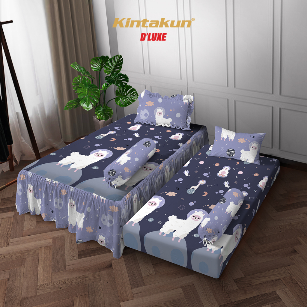 Jual Kintakun Sprei Duo 120 Extra Single Viuna Dluxe Aesthetic ...