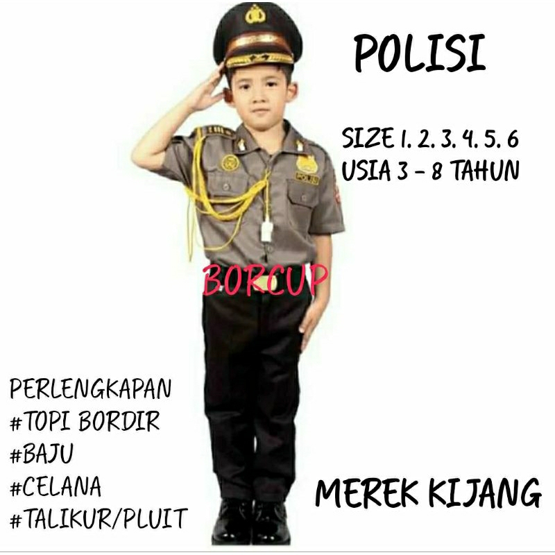 Jual BAJU POLISI ( KIJANG ) | Shopee Indonesia
