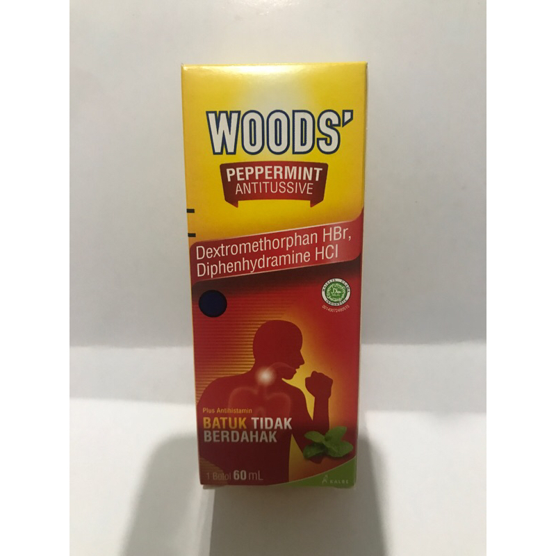 Jual woods merah batuk tidak berdahak 60ml | Shopee Indonesia