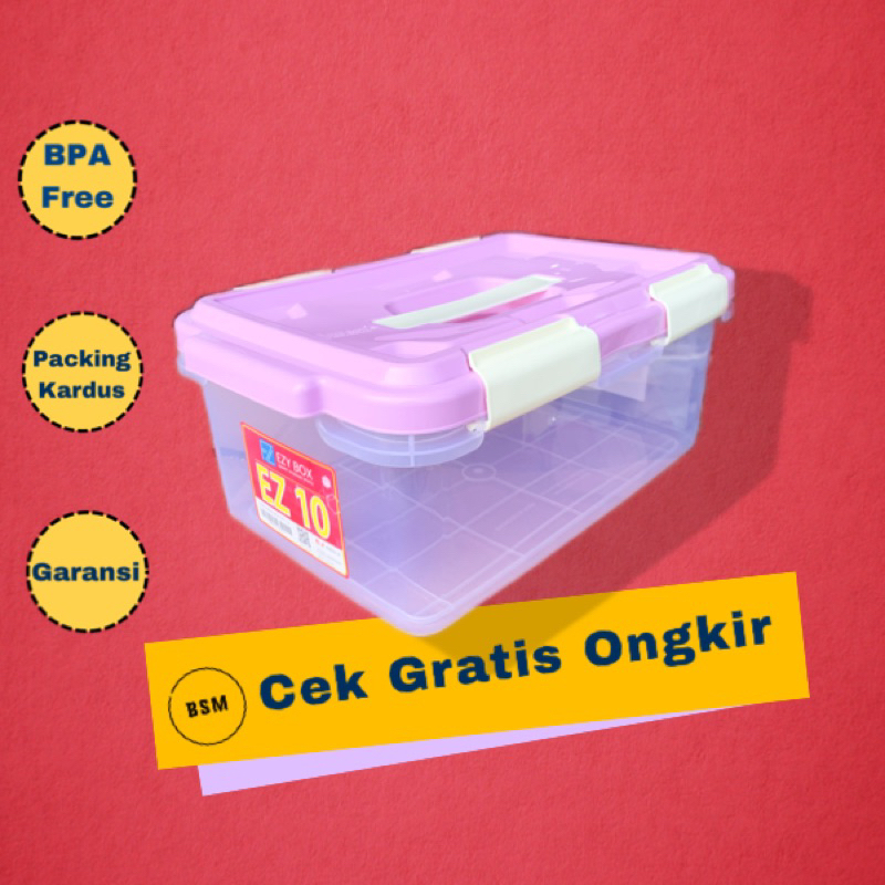 Jual Box Container Cb 10 Liter Kontainer box Plastik murah Transparan ...