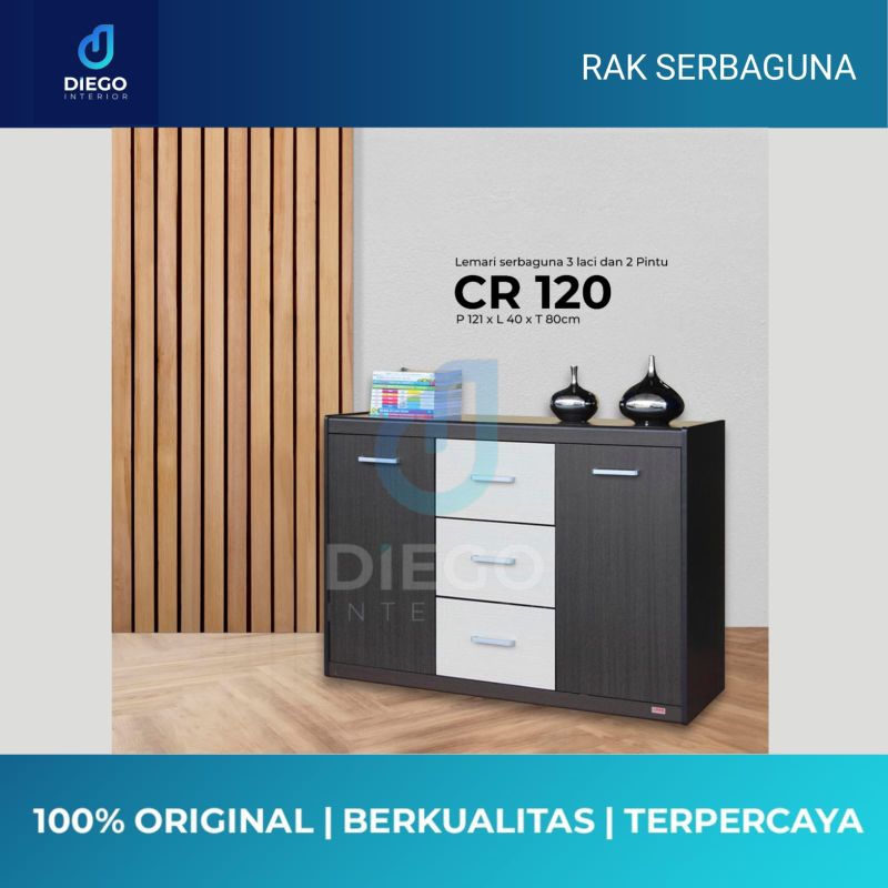 Jual Rak Serbaguna Rak Buku CR 120 | Shopee Indonesia