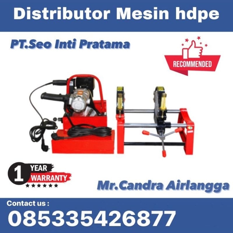 Jual Mesin Las Pipa HDPE 50mm-160mm Mesin Las Pipa | Shopee Indonesia