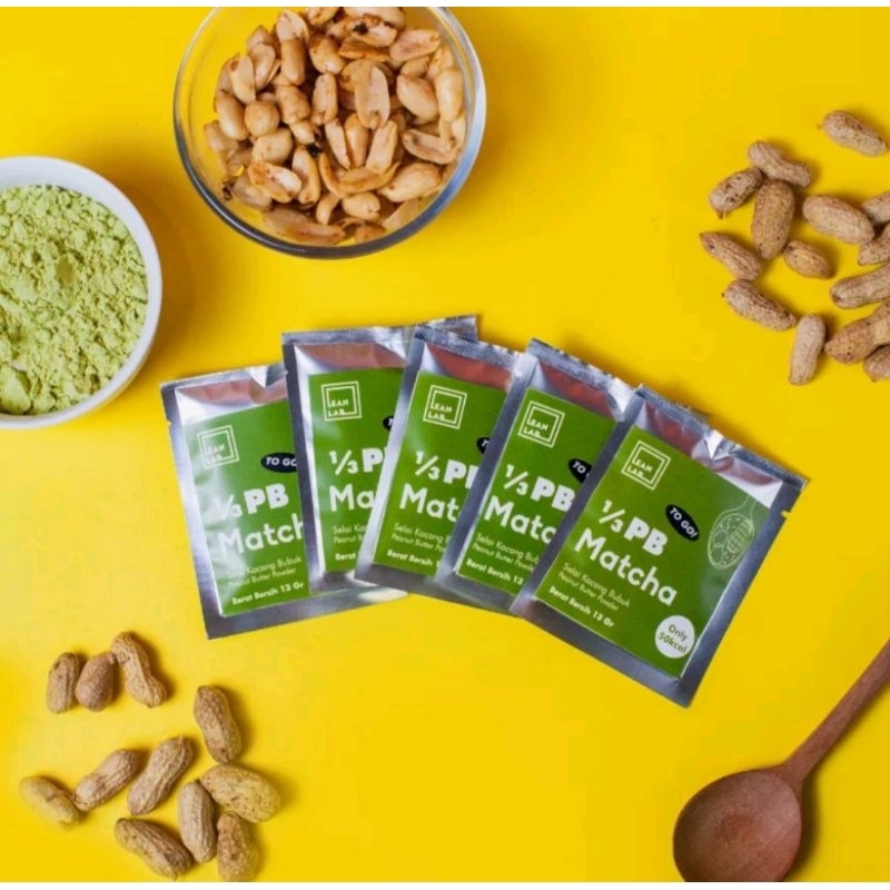 Jual Lean Lab 1/3 PB Matcha Green Tea / Selai Diet / Selai Green Tea ...