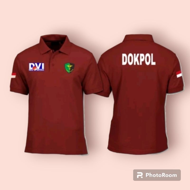 Jual KAOS KERAH POLO SHIRT DOKPOL DVI | Shopee Indonesia