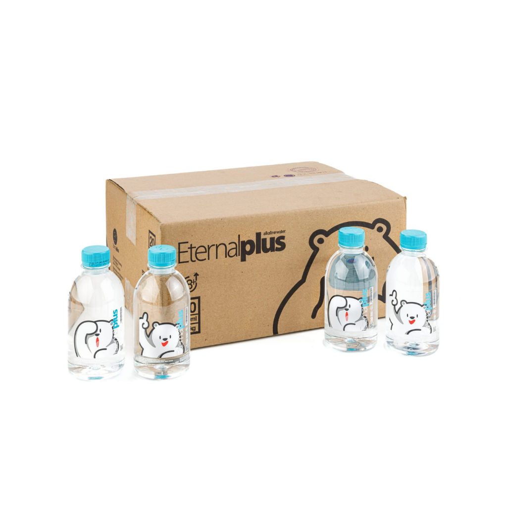 Jual Eternal Plus Alkaline Water pH8+ / Air Mineral pH Tinggi 330ml isi ...