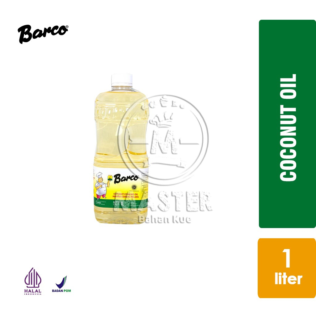 Jual Minyak Goreng Kelapa BARCO Coconut Cooking Oil [Botol 1 Liter ...