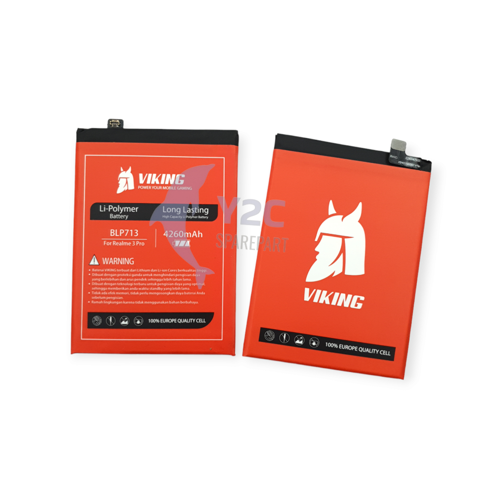 Jual VIKING BLP713 REALME 3 PRO BATERAI DOUBLE POWER BATRE BATERE ...