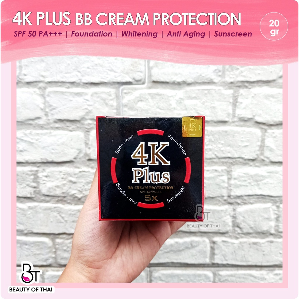 Jual 4K PLUS WHITENING NIGHT CREAM , BB CREAM , DAY CREAM , UNDERARM ...