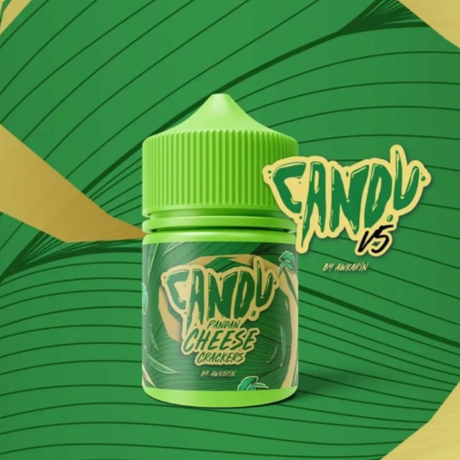 Jual LIQUID CANDU V5 "PANDAN CHEESE CRACKERS" 60ML by Awkarin | Shopee ...
